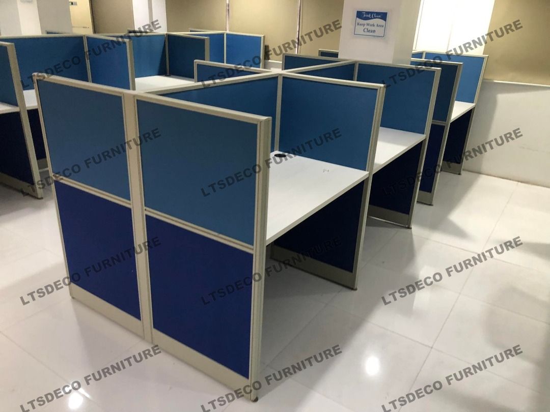 modular - cubicle workstation table - office partition furniture ...