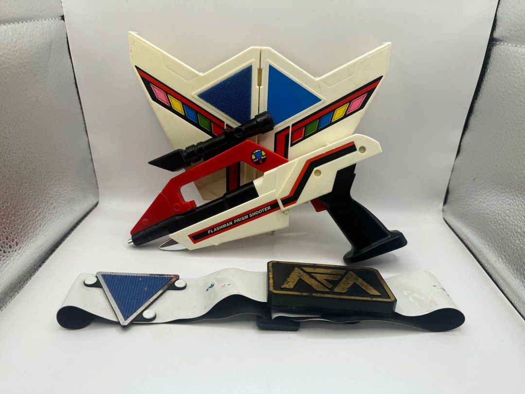 narikiri super sentai flashman set, Hobbies & Toys, Toys & Games on ...