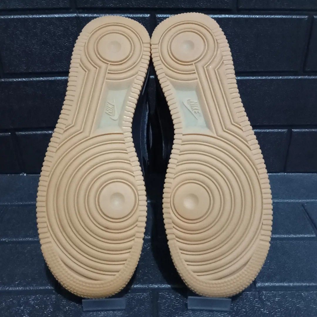 Nike AF1 Low GTX Goretex Black, Sise 42, Insole 26.5 cm, Fesyen Pria ...