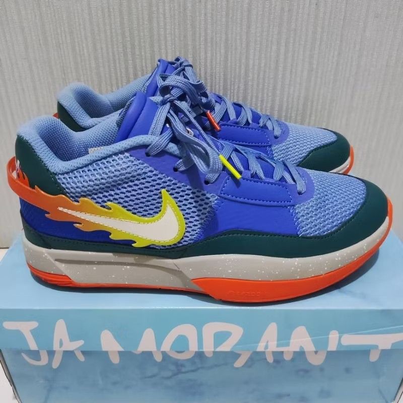 Sepatu Basket Nike Ja Morant 1 Backyard, Olah Raga, Perlengkapan ...