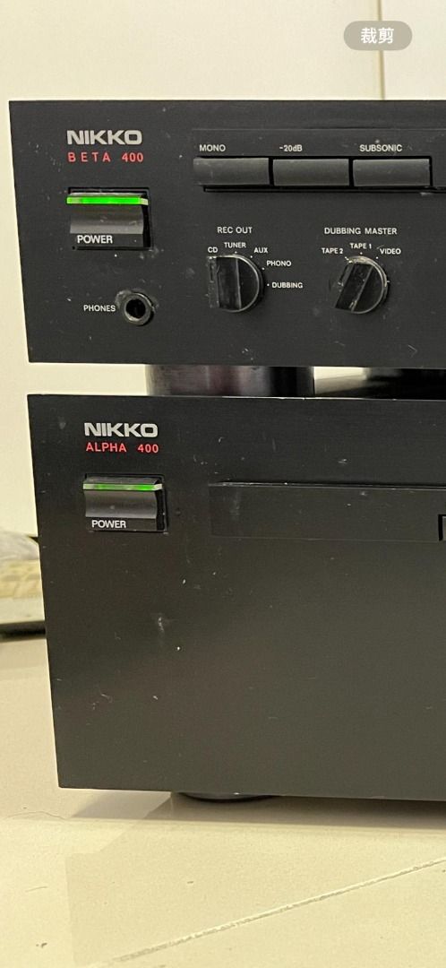 NIKKO BETA-400+ALPHA-400前後級(Made in Japan), 音響器材, 其他音響配件及設備 - Carousell
