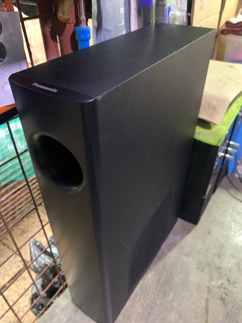 PANASONIC PASSIVE SUBWOOFER 40 WATTS 4 OHMS IMPEDANCE RATING, Audio ...