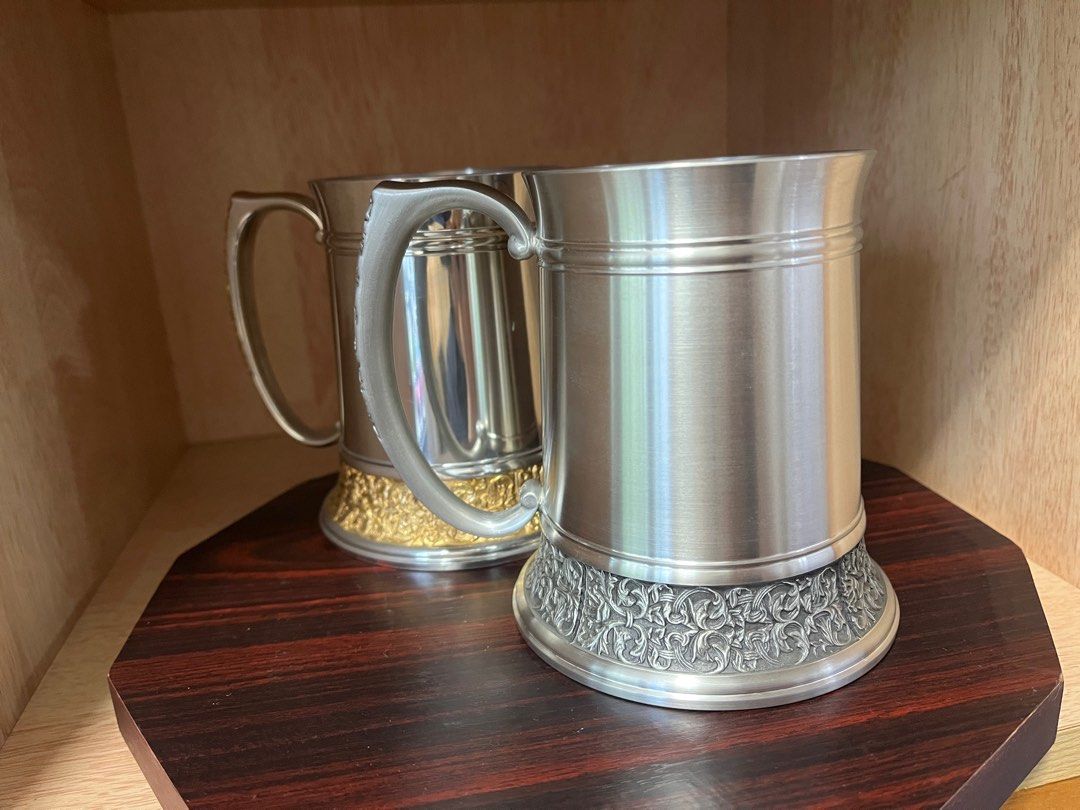Pewter mugs, vases, decor etc., Furniture & Home Living, Home Decor ...