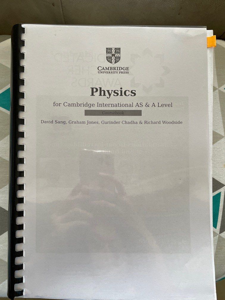 Physics CIE Textbook, Hobbies & Toys, Books & Magazines, Textbooks on ...