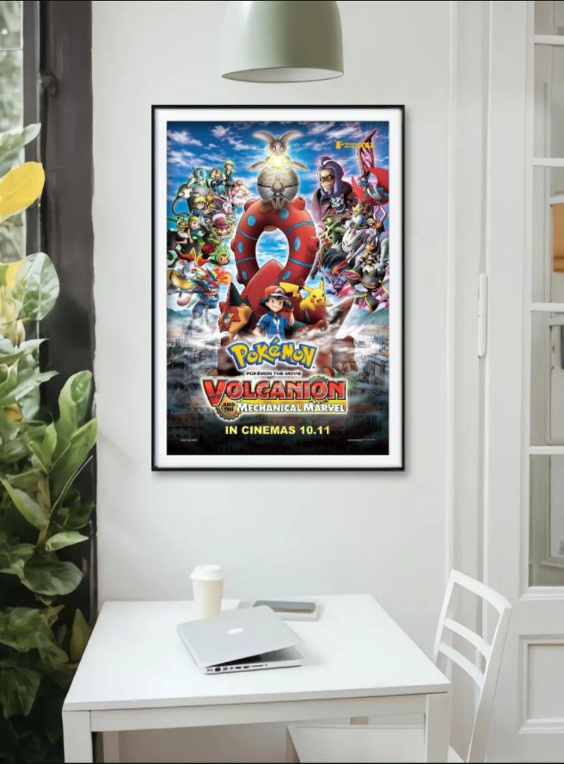 POKEMON THE MOVIE: VOLCANION AND THE MECHANICAL MARVEL (2016) Movie Poster 1-Sided Original 27"x ...