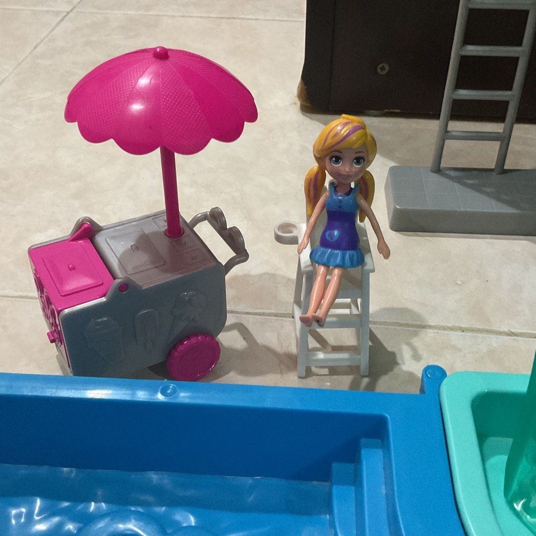 polly pocket pool set, Hobbies & Toys, Toys & Games on Carousell
