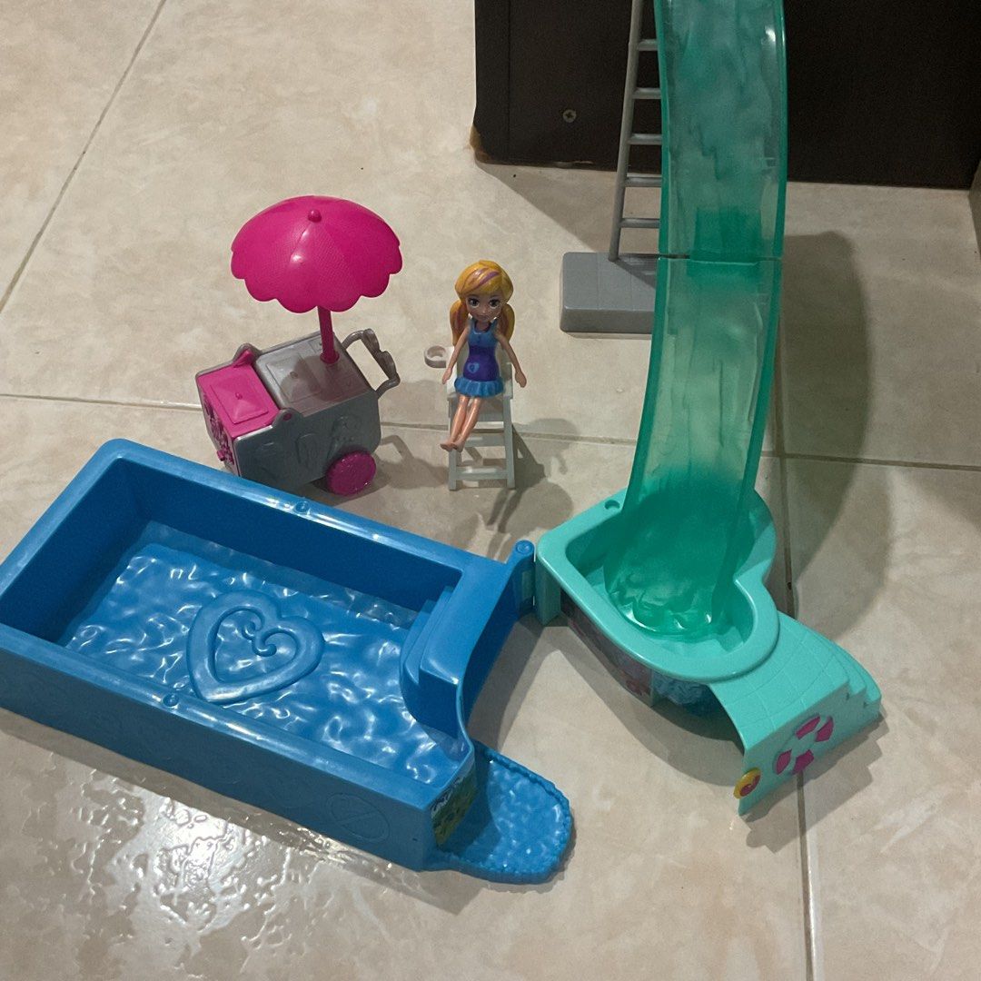 polly pocket pool set, Hobbies & Toys, Toys & Games on Carousell