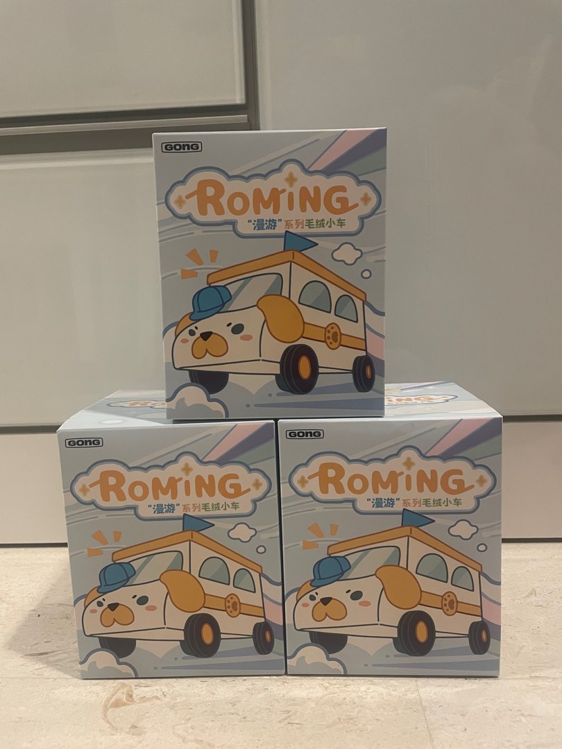 READY STOCK BRAND NEW BOX POPMART GONG ORIGINAL ROMING SERIES PLUSH TOY ...