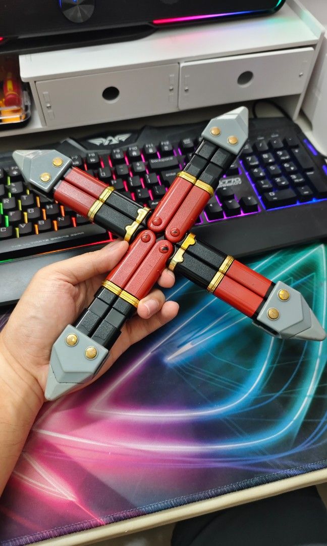 Power Rangers Ninja Storm Hurricaneger DX Thunder Staff Ikazuchimaru ...