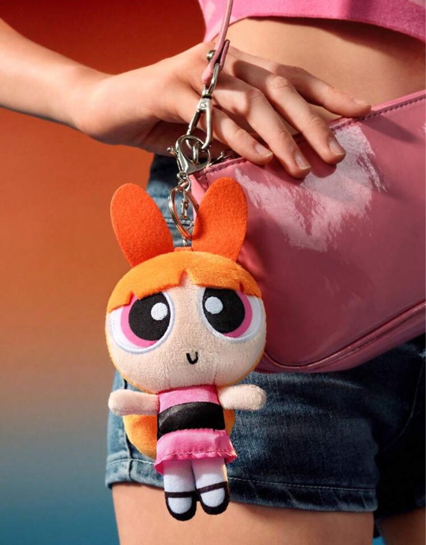 PRE ORDER Powerpuff Girls Plush Bag Charm, Toys & Collectibles, Mainan ...