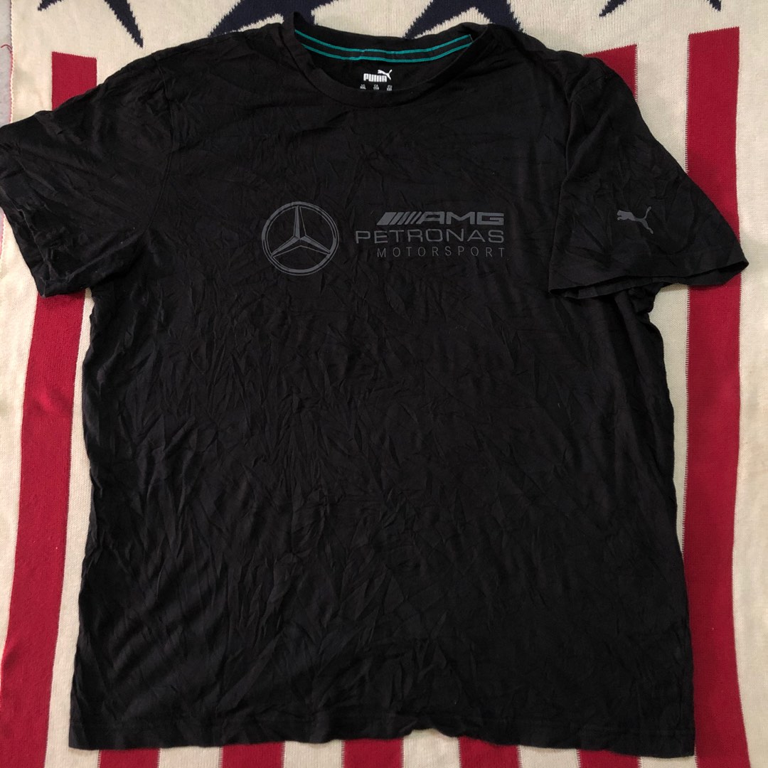 Puma X Petronas AMG Motorsport Racing T shirt, Men's Fashion, Tops ...