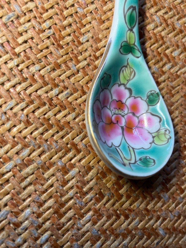 Rare Antique Museum Straits Chinese Peranakan Nyonya Porcelain Green ...