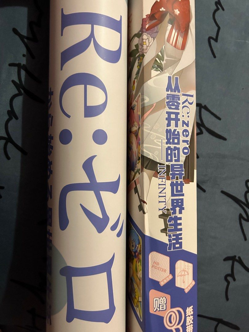 Re:Zero Rem Poster, Hobbies & Toys, Collectibles & Memorabilia, Fan ...