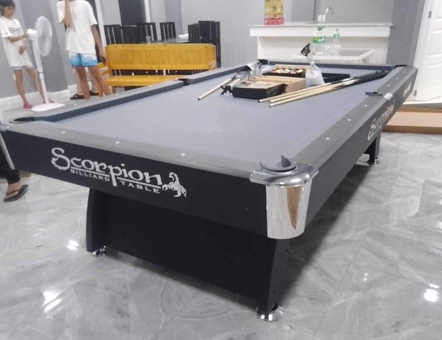 SCORPION 5x9ft Standard Size Billiard Table, Sports Equipment, Sports ...