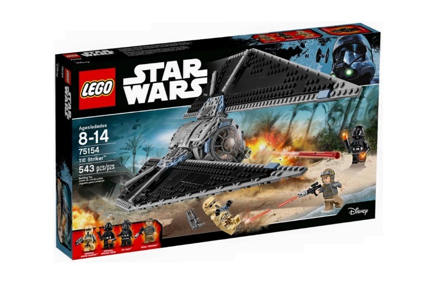 SET 75154 LEGO STAR WARS - TIE Striker - BRAND NEW - 100% ORIGINAL LEGO ...
