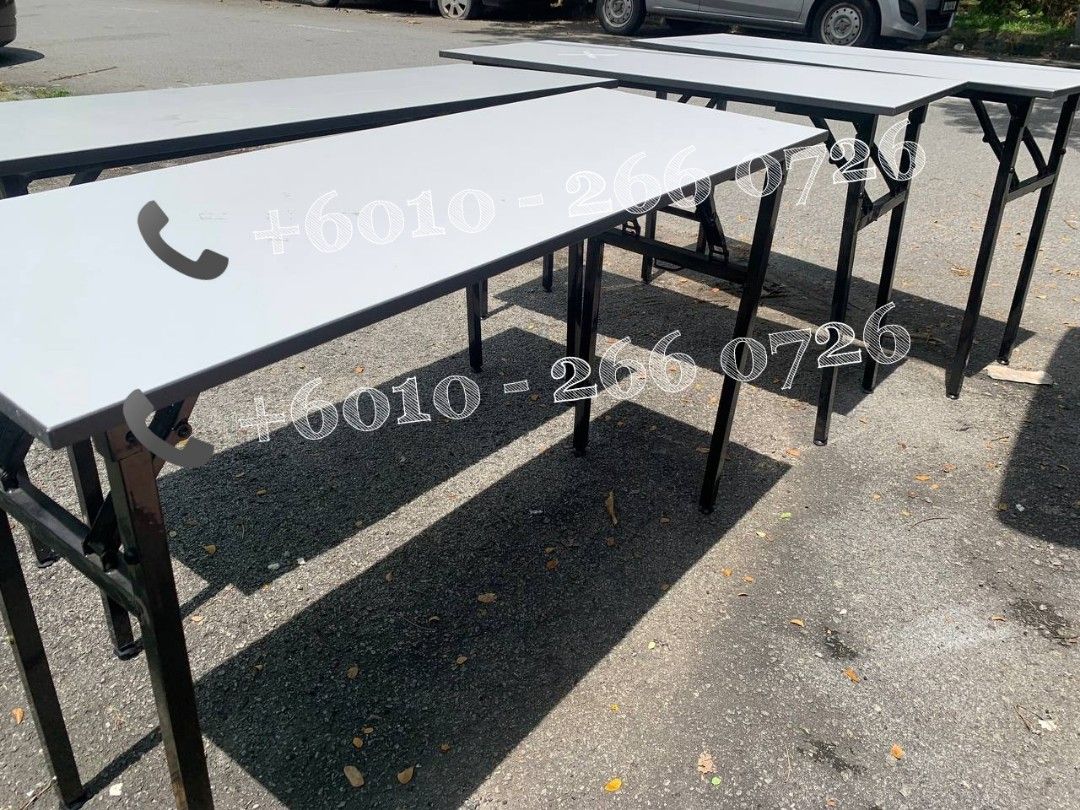 SEWA MEJA BANQUET / BUFFET TABLE, Furniture & Home Living, Furniture ...