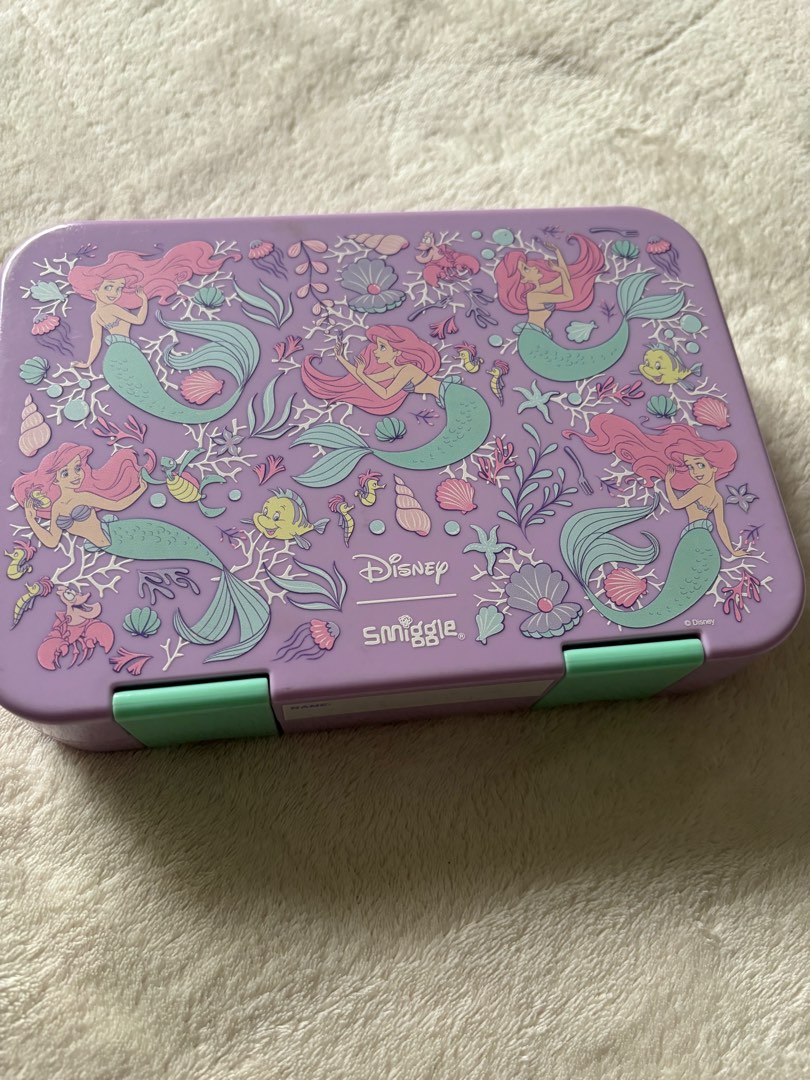 Smiggle Mermaid Lunch Box, original!, Hobbies & Toys, Stationery ...