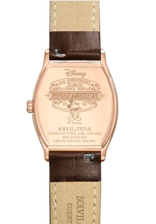 Solvil et Titus - Mickey Mouse 95th anniversary. Limited edition, Rose ...