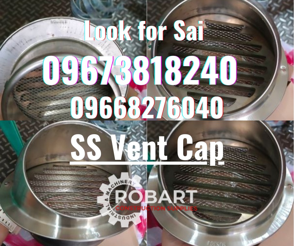 SS Vent Cap, Commercial & Industrial, Construction Tools & Equipment on ...
