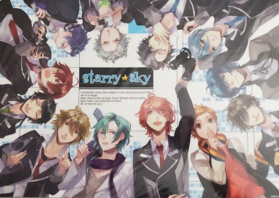 Starry Sky Poster, Hobbies & Toys, Collectibles & Memorabilia, Fan ...