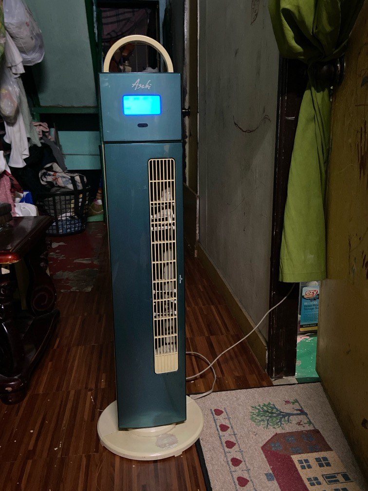 Tower Fan Asahi, Furniture & Home Living, Lighting & Fans, Fans on ...