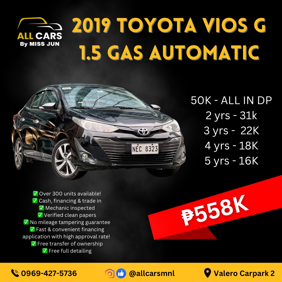 Toyota Vios 1.5 E LX (A), Cars for Sale, Used Cars on Carousell