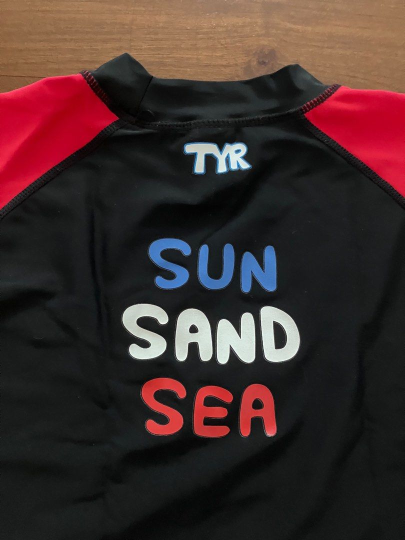 TYR Rashguard swimsuit, Babies & Kids, Babies & Kids Fashion on Carousell