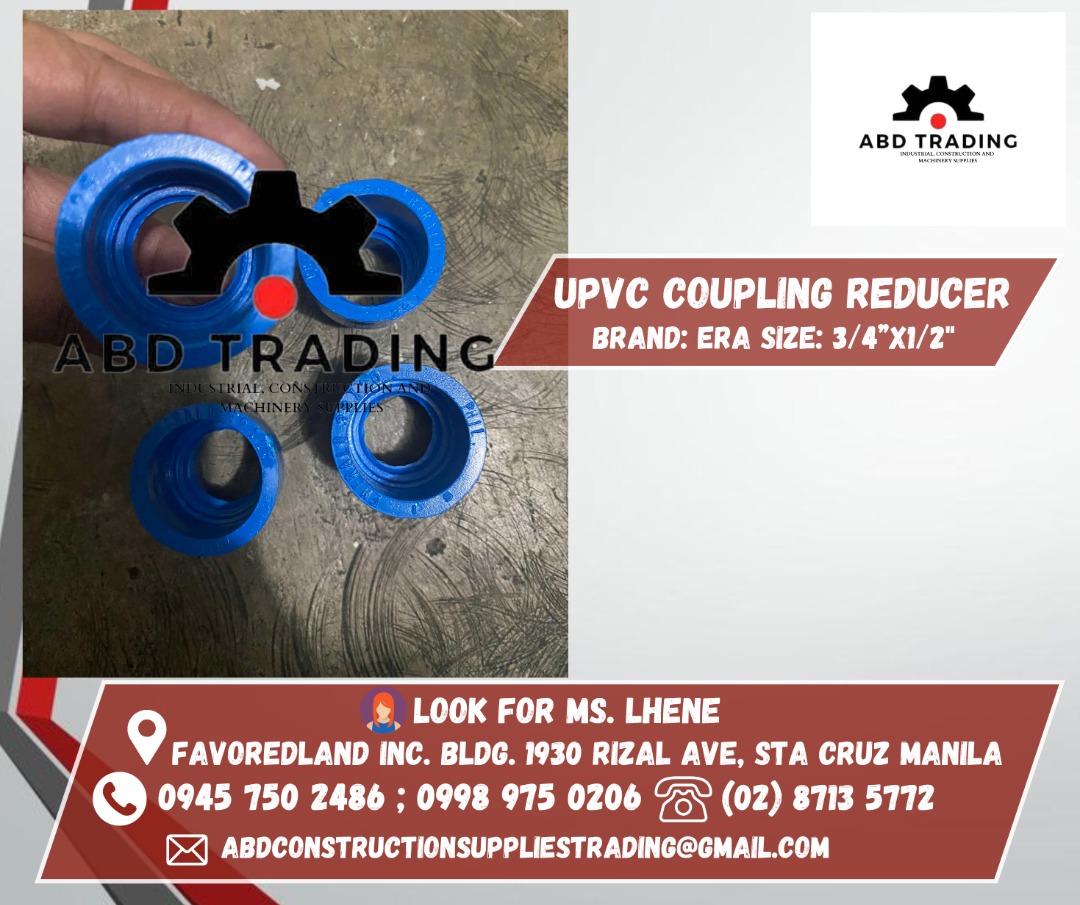 UPVC COUPLING REDUCER, Commercial & Industrial, Construction Tools ...