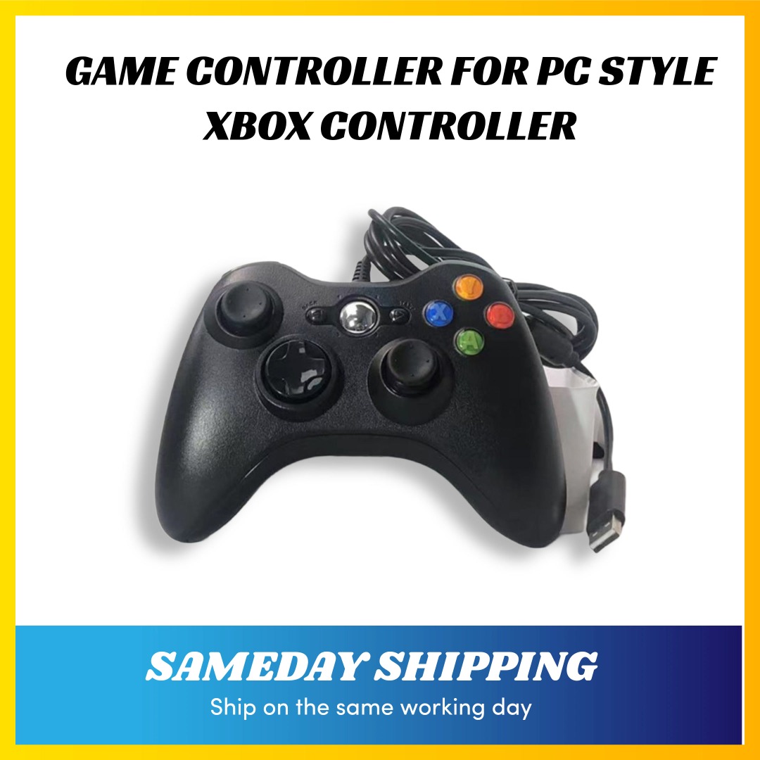 USB PC GAME CONROLLER STYLE CONTROLLER XBOX, Video Gaming, Gaming ...