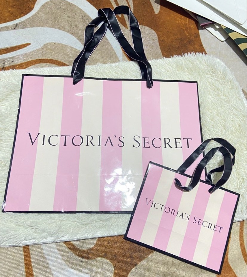 VICTORIA'S SECRET SMALL / MEDIUM /LARGE PAPER BAG, Luxury, Bags ...