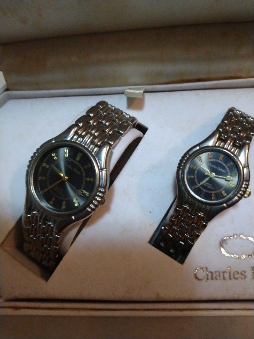 Vintage Charles Delon Watch Set, Luxury, Watches on Carousell