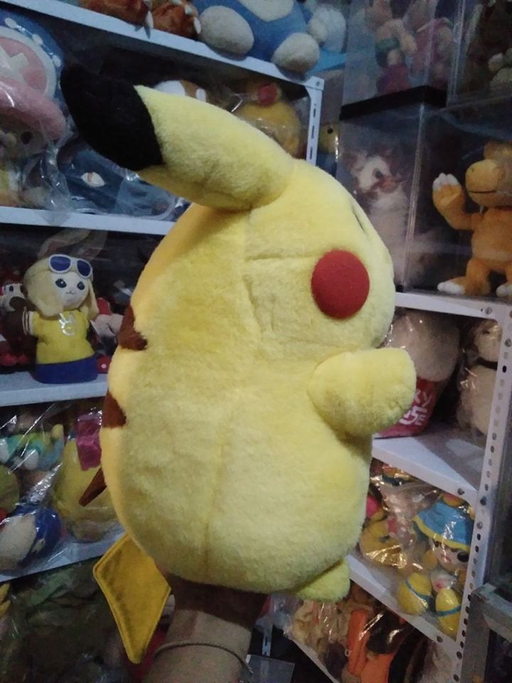 Vintage Classic Jumbo Fat Pikachu Pokemon Plush Toy (Tomy-CUT TAG ...