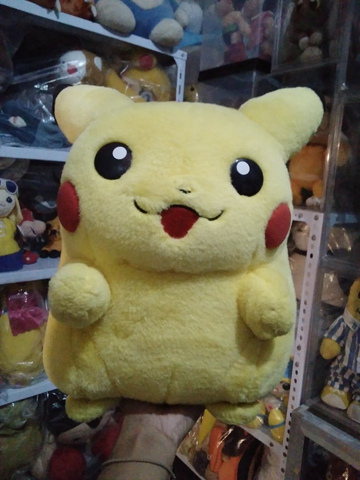 Vintage Classic Jumbo Fat Pikachu Pokemon Plush Toy (Tomy-CUT TAG ...