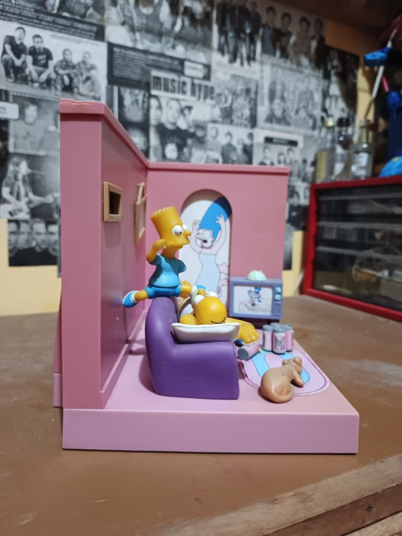 Vintage Rare 1997 The Simpsons Talking Radio Alarm Clock, AM/FM Radio ...