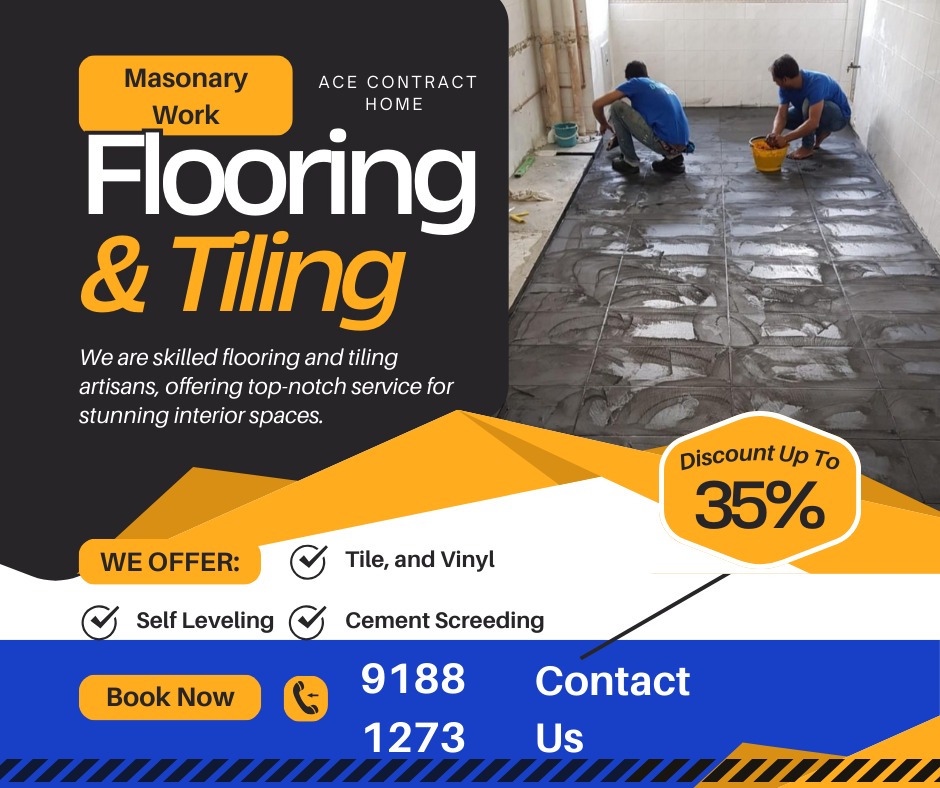 Direct Contractor Cement Screeding & Self Levelling HDB BTO Cements ...