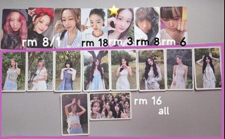 Photocard joy nmixx aespa jisoo itzy aespa, Hobbies & Toys ...
