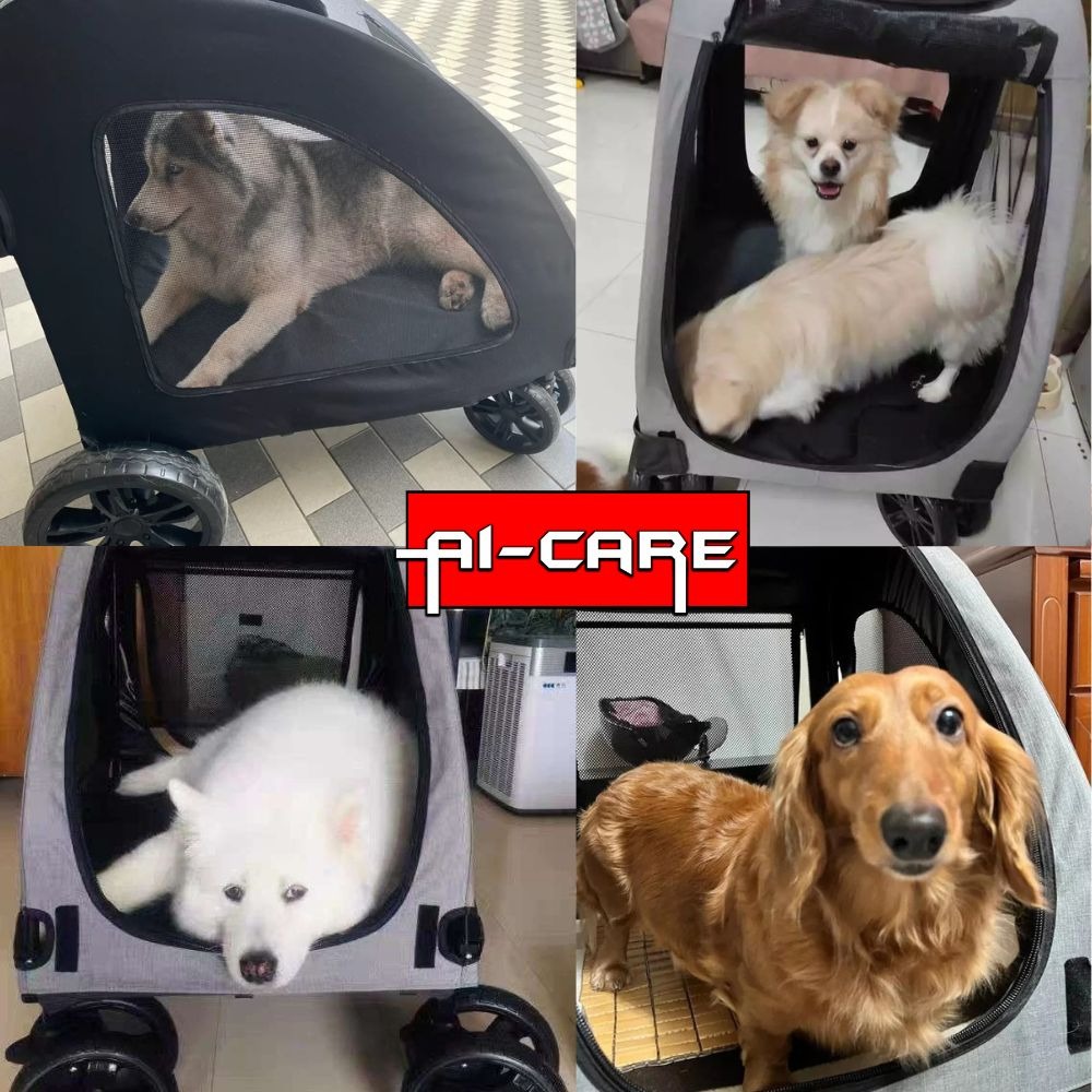 XL Extra Large Dodopet Stroller for Dog Upgraded Wheel Outdoor Pet ...