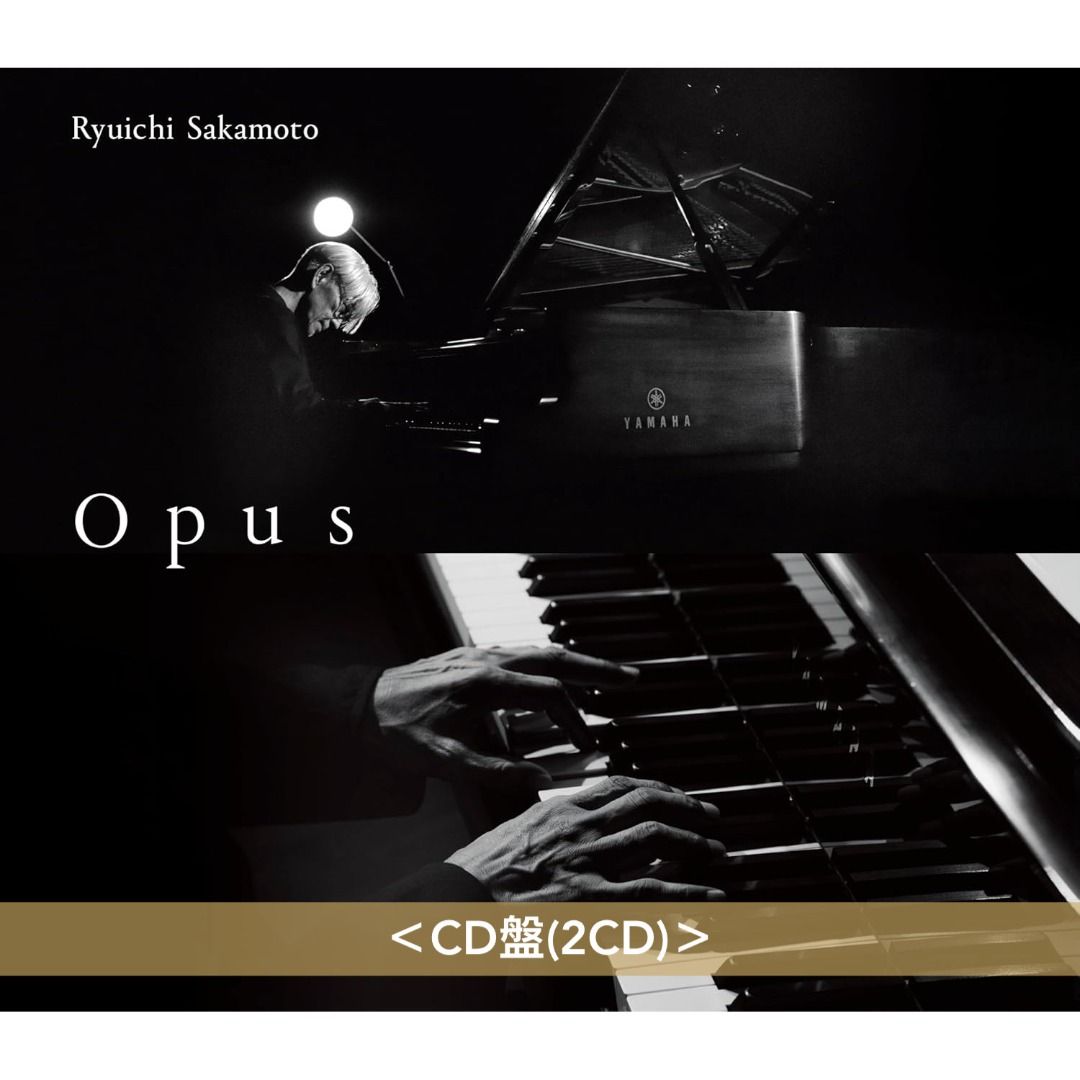 [預訂] 坂本龍一 最後鋼琴獨奏音樂會 Blu-ray/CD/黑膠《Opus》＜影像盤(Blu-ray)／CD盤(2CD)／黑膠盤(4LP)＞＊特典：File夾＊ // Ryuichi ...