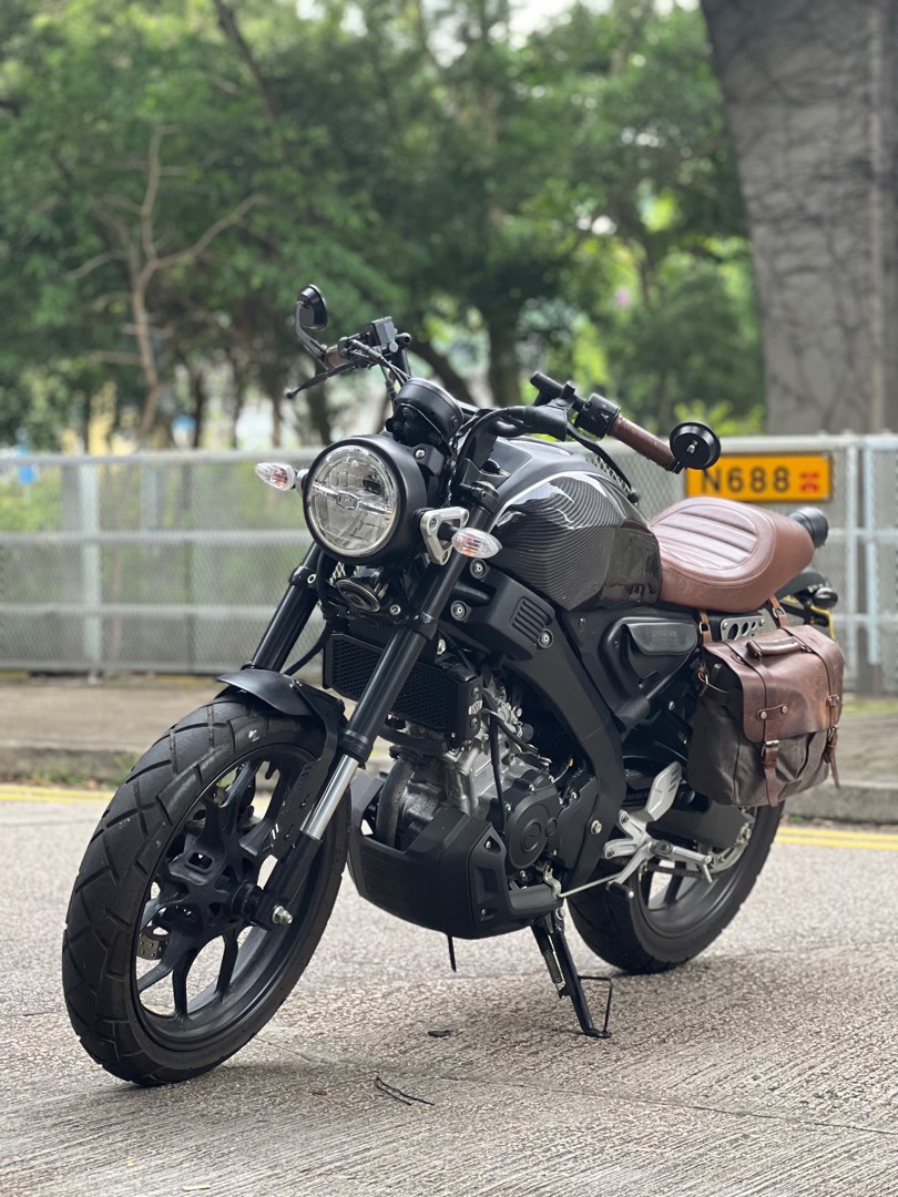2021 Yamaha XSR155 cafe racer, 電單車買賣 - Carousell