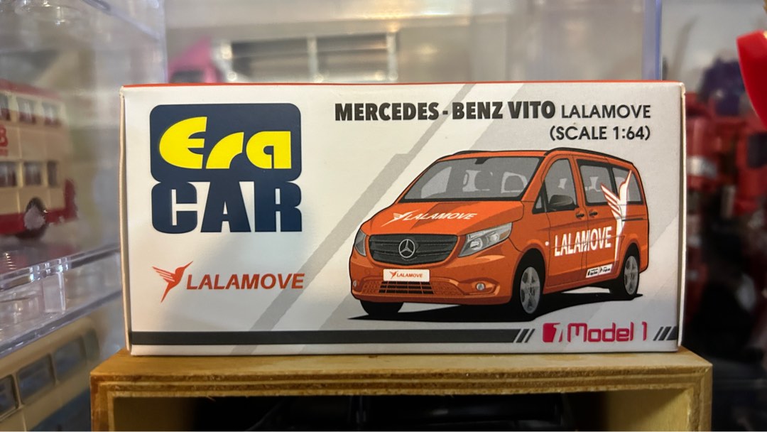 已開 Era car Lala move benz van 平治 貨車lalamove, 興趣及遊戲, 玩具 & 遊戲類 - Carousell