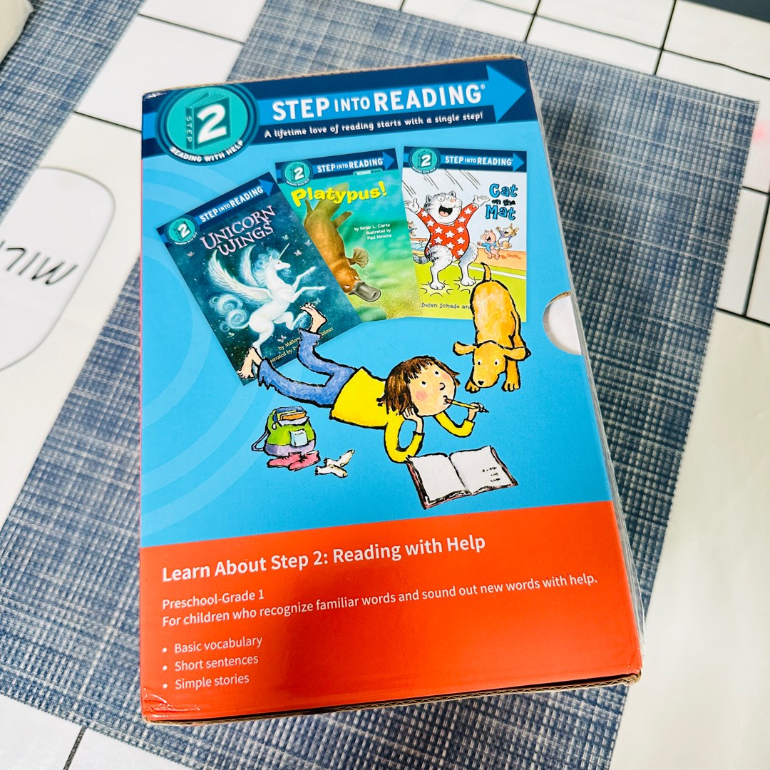 英文繪本 毛毛蟲可點讀step into reading 2階30冊, 興趣及遊戲, 書本 & 文具, 小朋友書 - Carousell