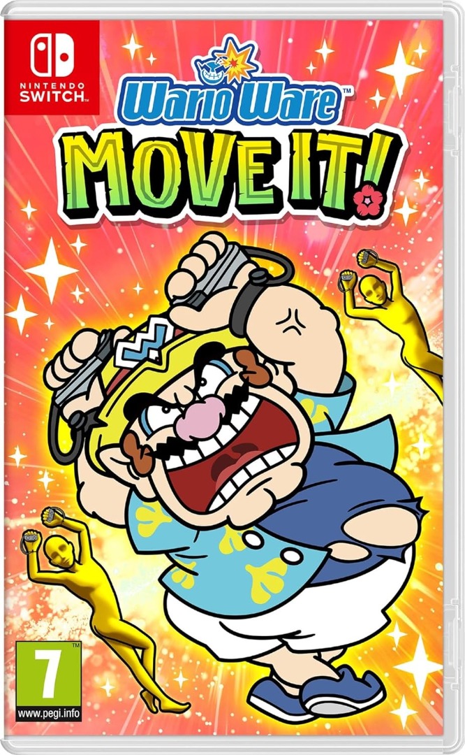 (全新) Switch 超級舞動 瓦利歐製造 Wario Ware Move It (歐版/ 日版/ 行版, 中文/ 英文/ 日文 ...