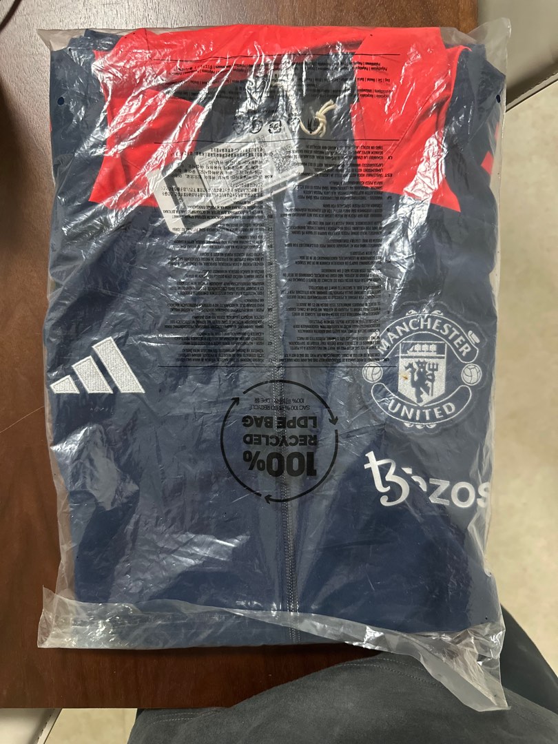 Adidas Manchester United Pre Match Jacket, Men's Fashion, Activewear on ...