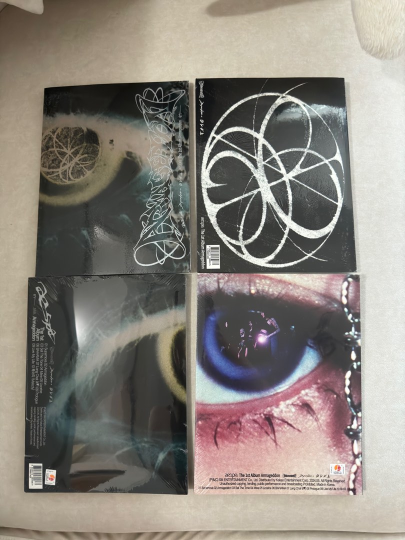 aespa Armageddon 全新專輯 Authentic ver., 興趣及遊戲, 收藏品及紀念品, 韓流 - Carousell
