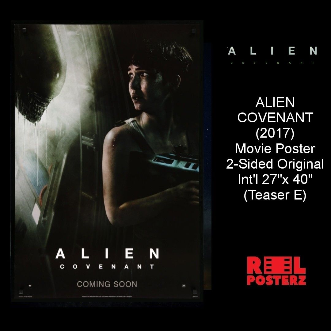 ALIEN COVENANT (2017) Movie Poster 2-Sided Original International 27"x 40" (Teaser E), Hobbies ...