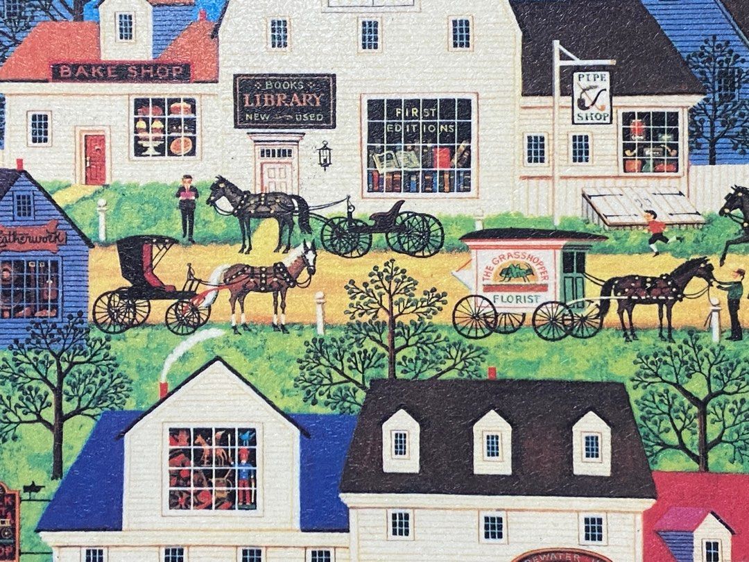 美國鄉村印刷畫.American country life painting reproduction , 書籍、休閒與玩具, 文具、藝術 ...