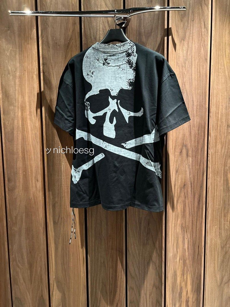 BAPE X MASTERMIND JAPAN MMJ APE HEAD / SKULL OVER PRINT BAPE X MASTERMIND JAPAN MMJ APE HEAD / SKULL OVER PRINT