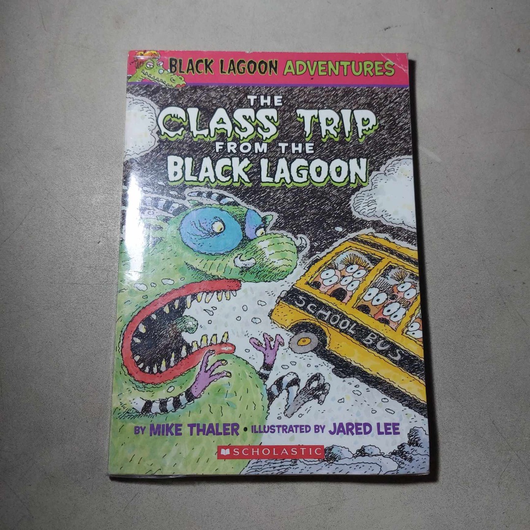 Children's book Black Lagoon Adventures The Class Trip from the Black ...