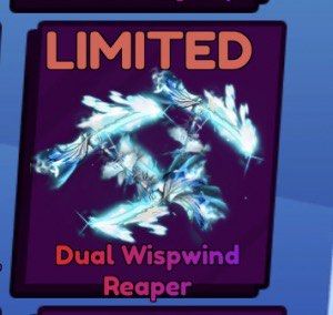 Blade Ball Dual Wispwind Reaper, Video Gaming, Gaming Accessories, In ...