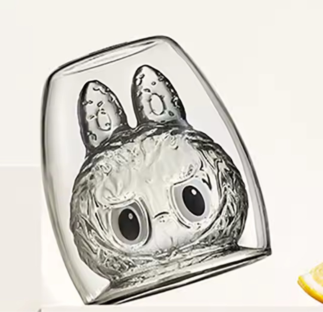 BNIB LABUBU CHEERS GLASS, Furniture & Home Living, Kitchenware ...